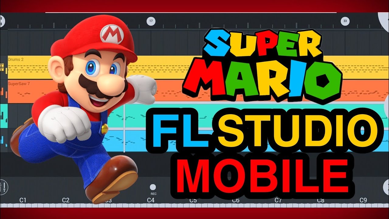 [Free FLM] how to make super Mario beat in fl studio mobile [Mobile ...