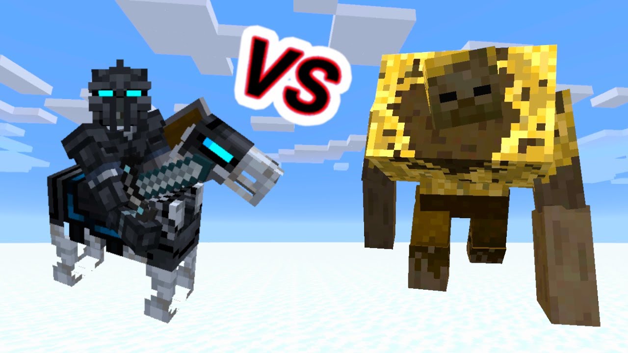 Mutant Husk Vs. Dread Knight + Horse in Minecraft - YouTube