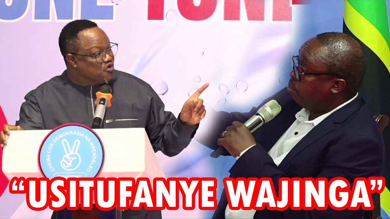 TUNDU LISSU NA DEODATUS BALILE WAHENYESHANA VIKALI,WARUSHIANA MANENO ...