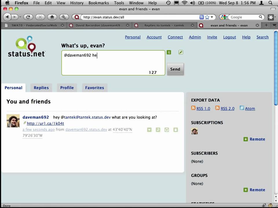 swat0-statusnet.mov - YouTube