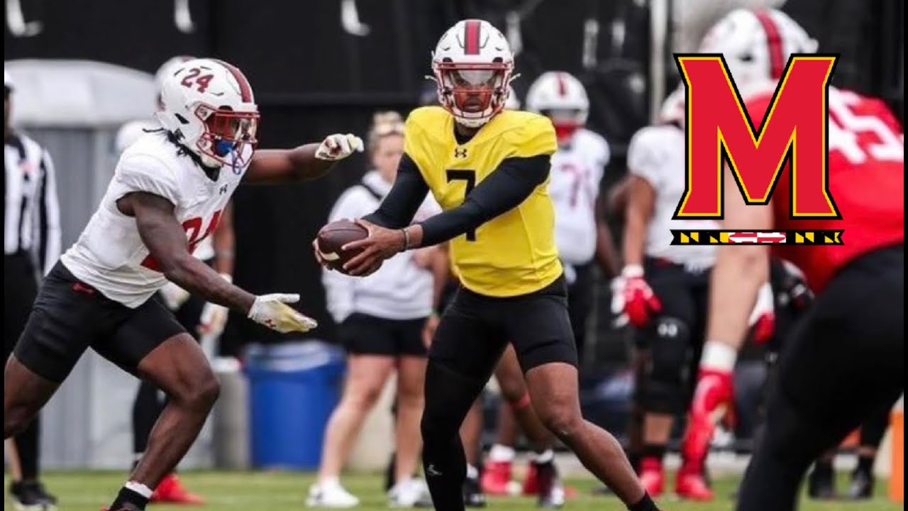 Maryland Football-2024 Spring Football Report #2-QB MJ Morris - YouTube