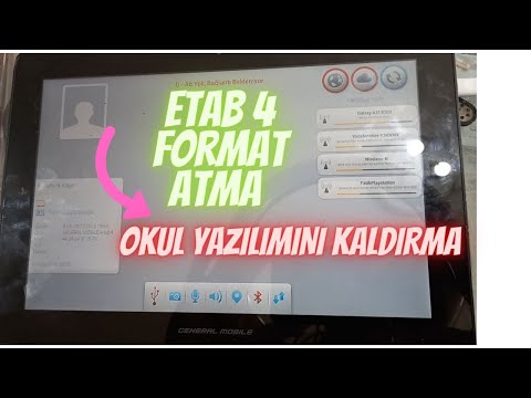 General Mobile Etab 4 Format atma sürüm yükseltme aktivasyon kaldırma