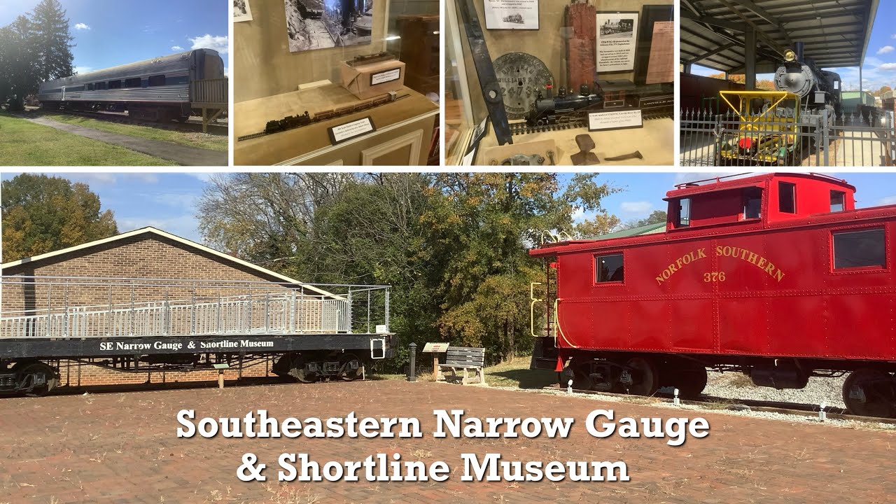 Southeastern Narrow Gauge & Shortline Museum 10-27-23 - YouTube