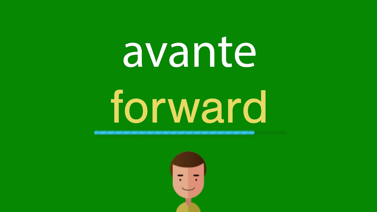 Como dizer avante em inglês - YouTube