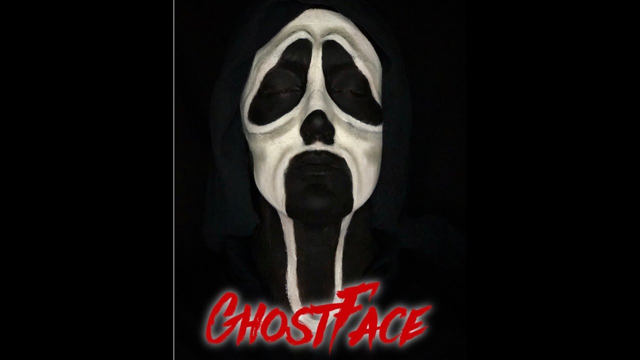 GHOST FACE from Scream | Makeup tutorial- Mask series - YouTube