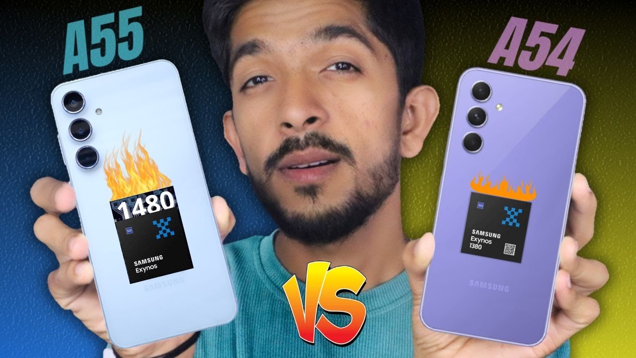 Samsung A55 vs A54 5G - Full Comparison | Best Budget Smartphones For ...