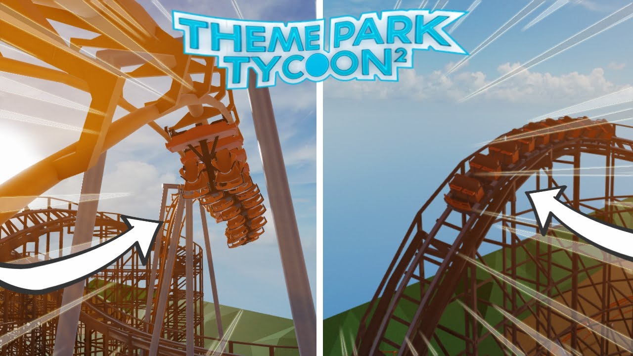 BUILDING 2 INCREBIBLE COASTERS IN Roblox Theme Park Tycoon 2! - YouTube
