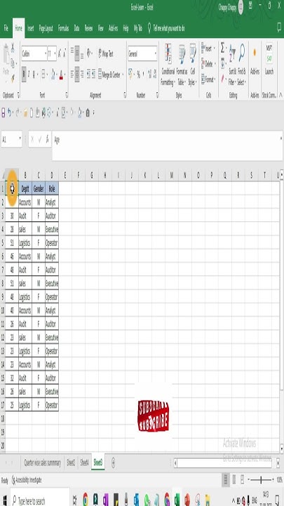 How To Categorize Ages Using Pivottable Ranges Excel Dataanalysis Datavisualization Mexcel