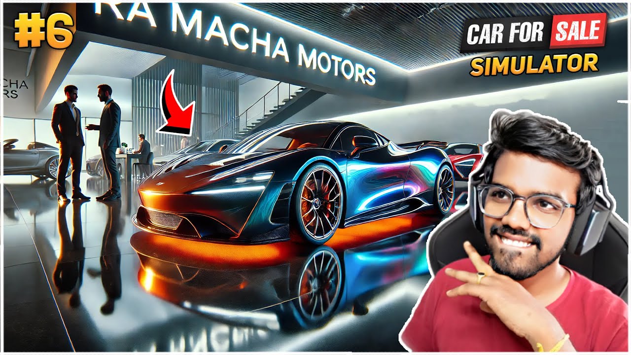 RA MACHA MOTORS 🤣| #6 | Car For Sale Simulator 2023 | in Telugu - YouTube