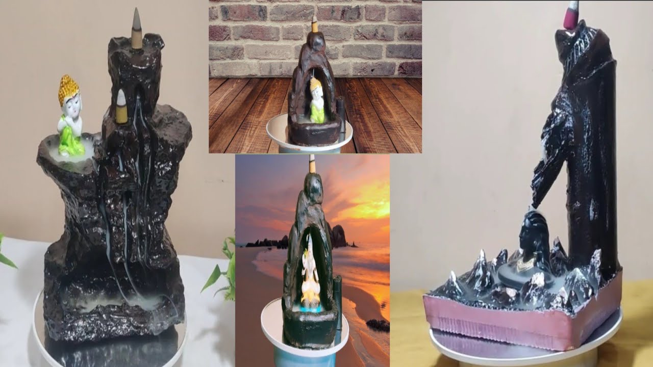 How to make smoke fountain at home | Diy smoke fountain | backflow ...