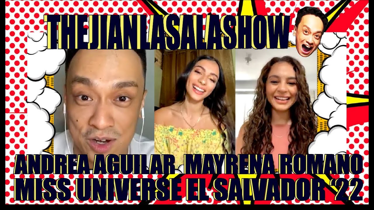 THE JIAN LASALA SHOW LIVE INTERVIEW SPECIAL: MISS UNIVERSE EL SALVADOR ...