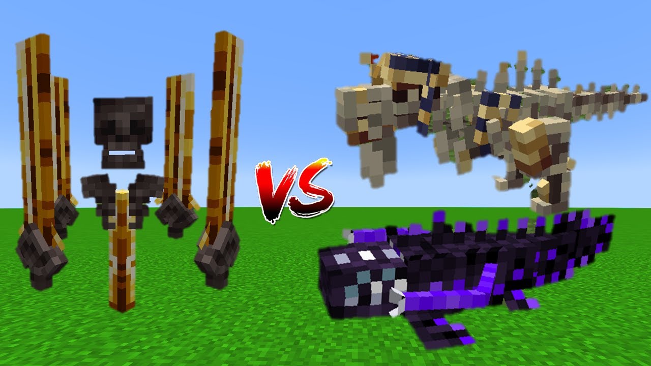 Ignited Berserker Vs Baby Leviathan & Modern Remnant - Minecraft Mob ...