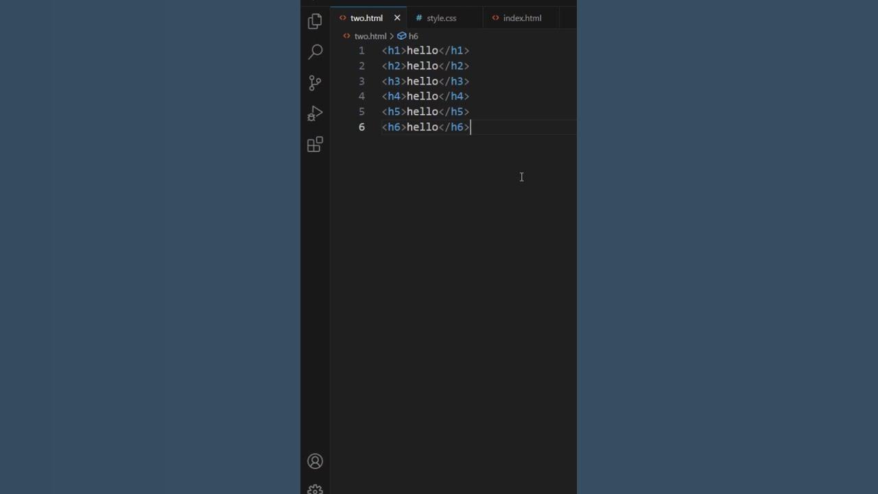 Html Heading Hello World Html Htmlacademy Htmltutorial Html5 Coading Youtube