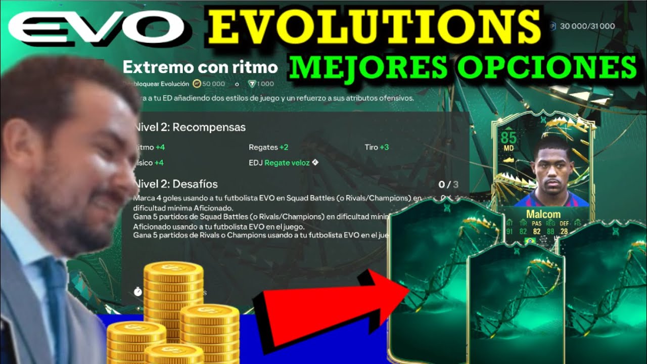 LAS MEJORES OPCIONES de los NUEVOS EVOLUTIONS en EAFC 24 🔥 - YouTube