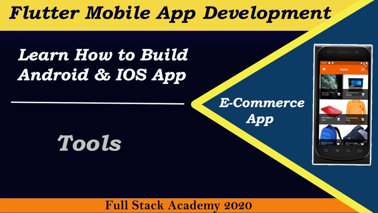 Flutter Mobile App Development | Tools - YouTube