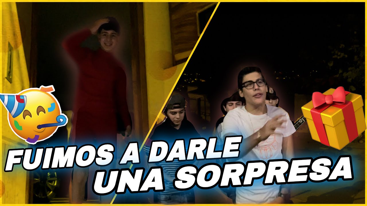 LE LLEVAMOS SERENATA DE CUMPLEAÑOS AL @AlejandroFrr ASÍ NOS RECIBIÓ ...