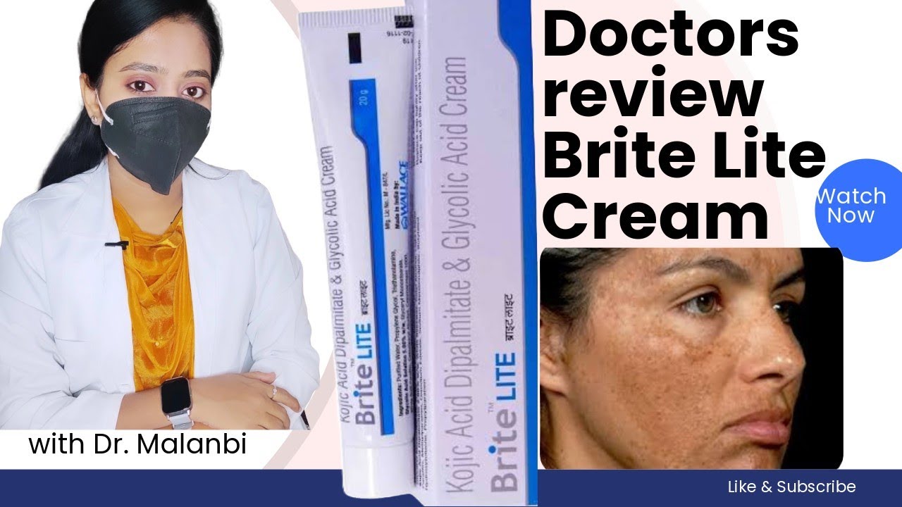 Brite Lite cream review| Contents | Uses and precautions| Dr. Malanbi ...