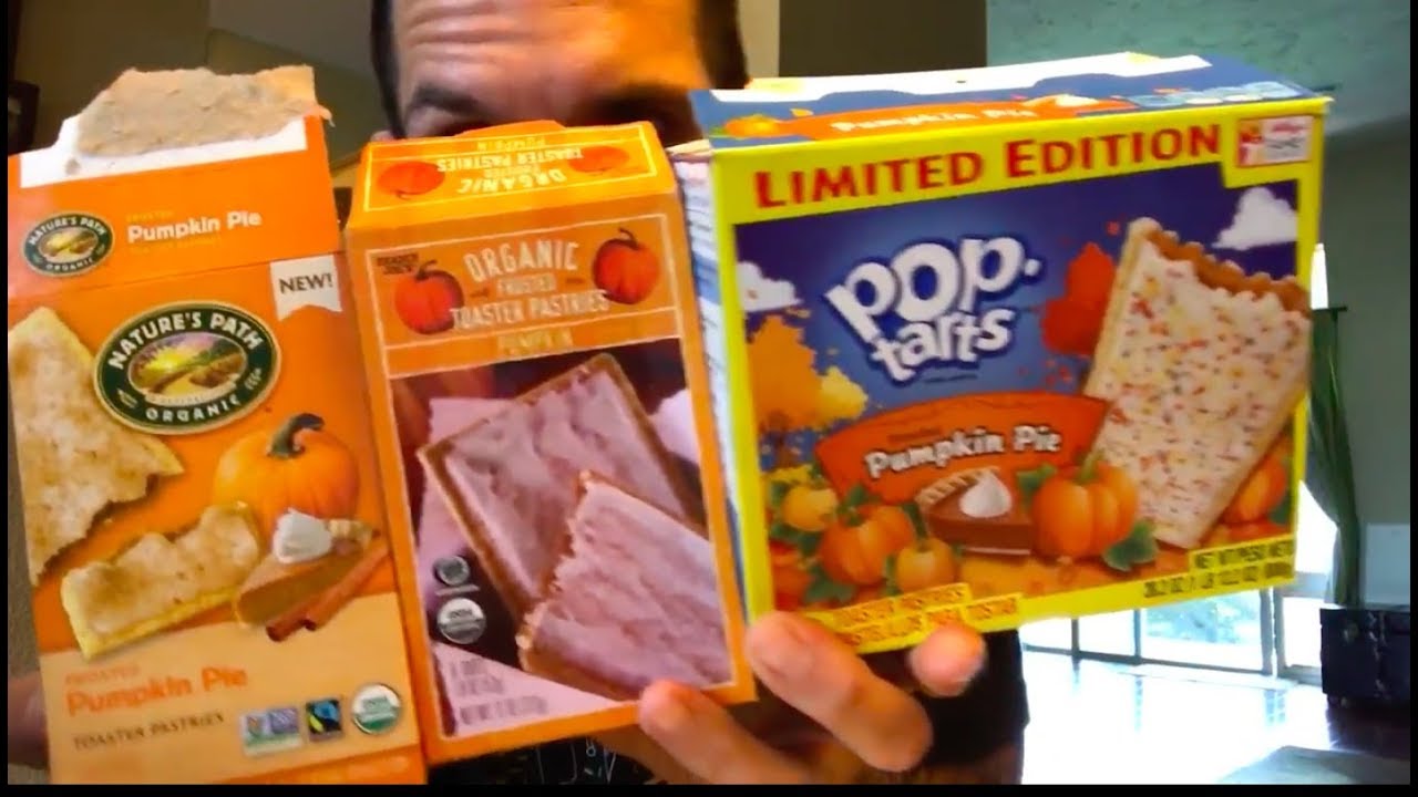 Snack Battle: Pumpkin Toaster Pastries - YouTube