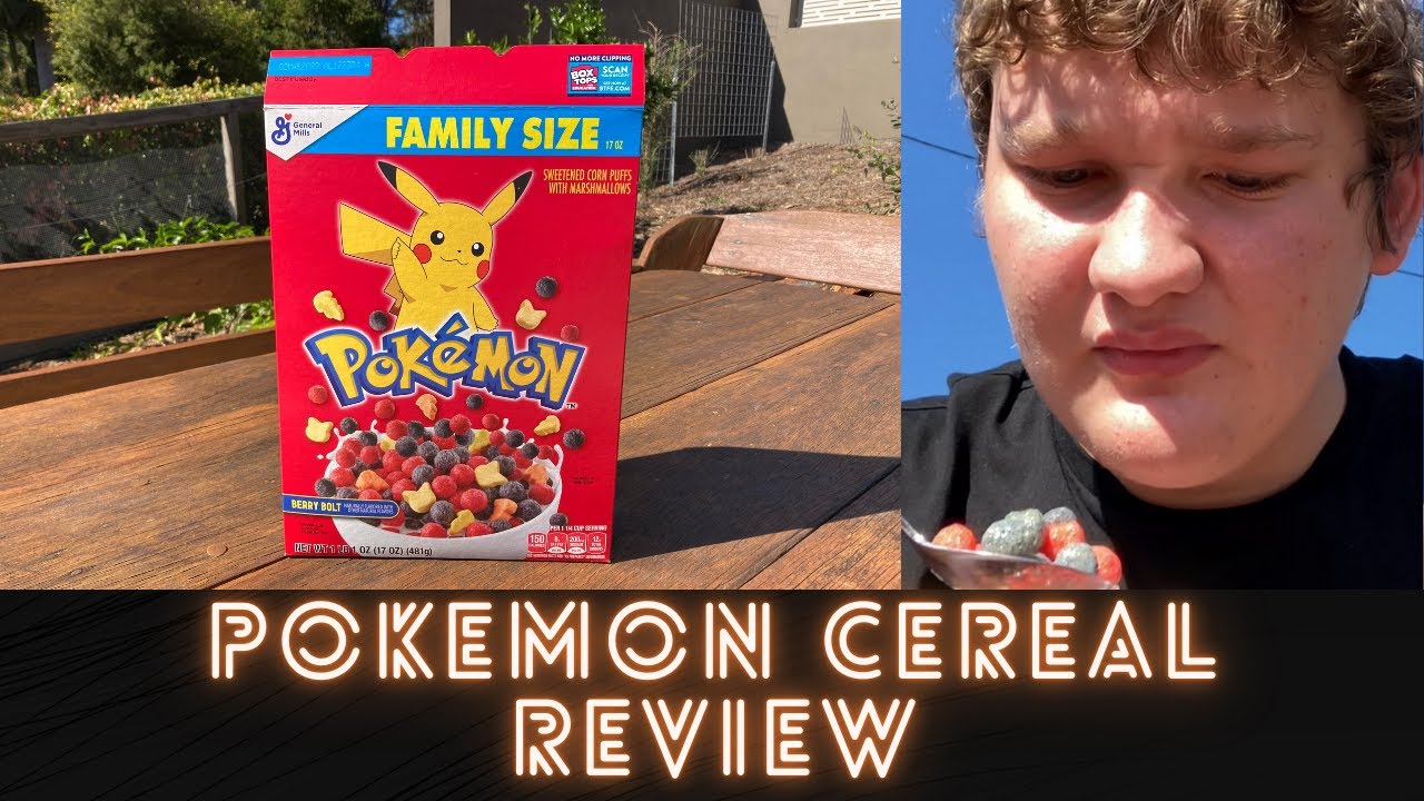 Pokemon Cereal Review (Mullinators Munchies) - YouTube