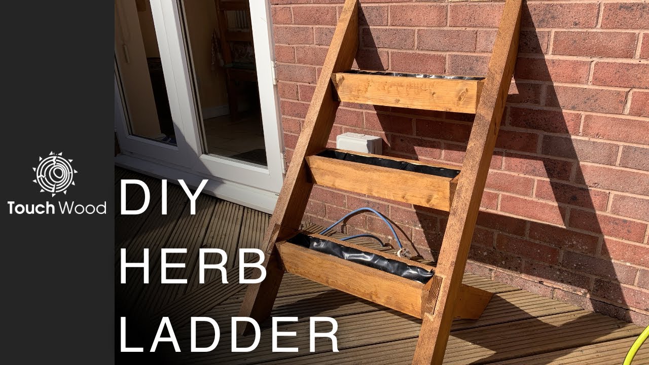 HOME GROWN HERBS | DIY Herb Ladder you can make with left over timber ...