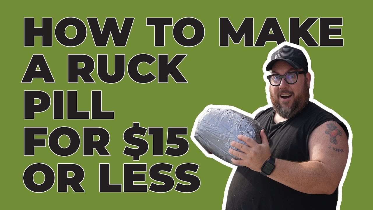 How to Make a Ruck Pill for $15 or Less // DIY Weight Hack for Rucking ...