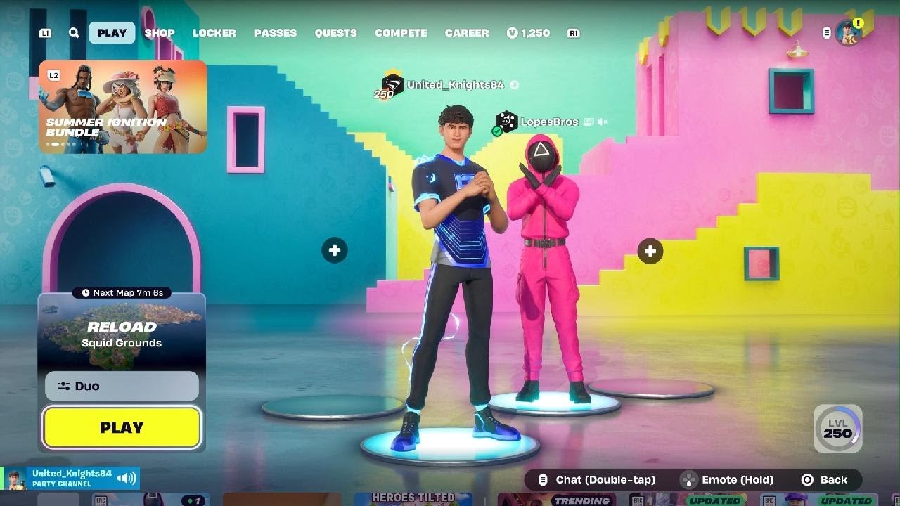 Fortnite Reload Squid Grounds| New Season Almost Here ️ LopesBros - YouTube