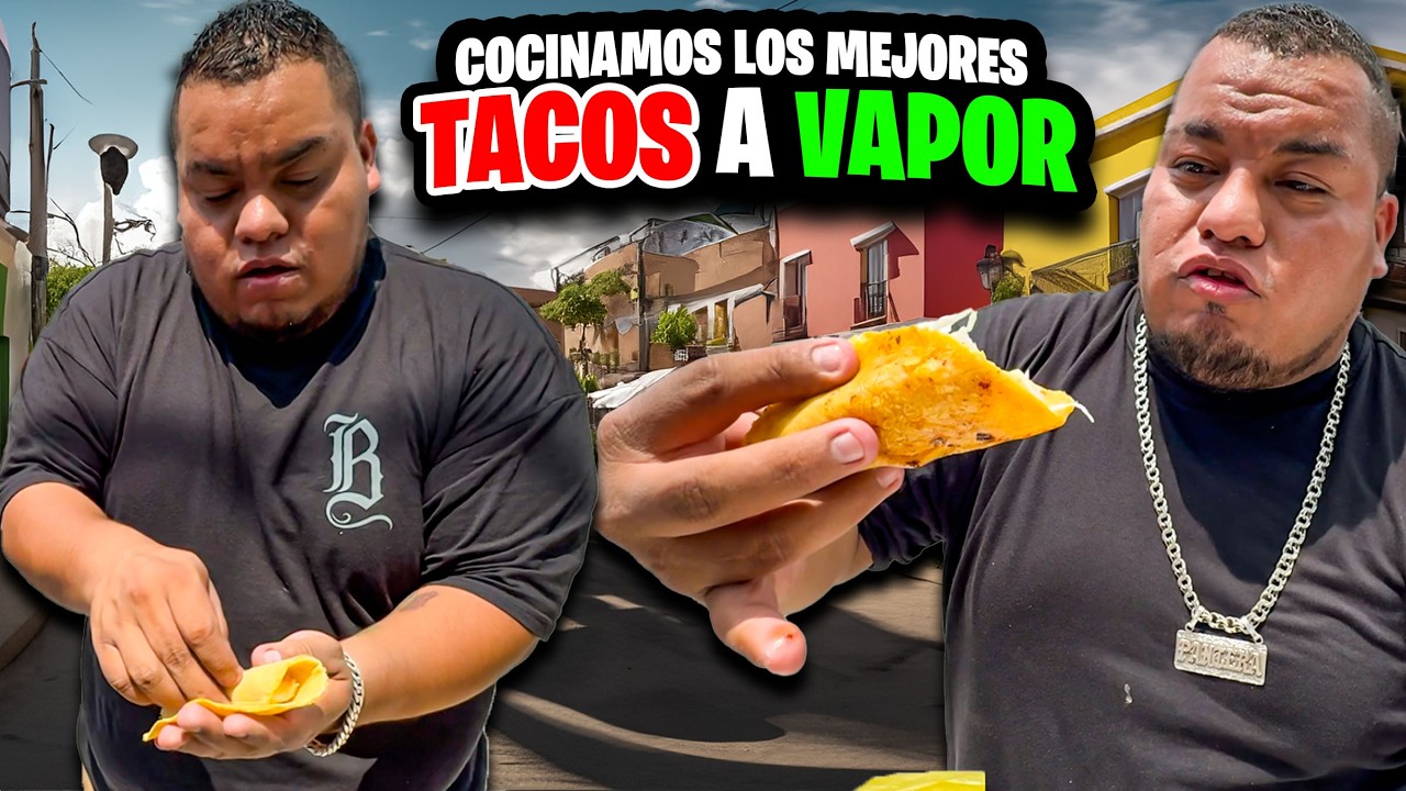 ASÍ se PREPARAN los TACOS 🌮 a VAPOR en MONTERREY 🏡 - Gemelos Pantera ...