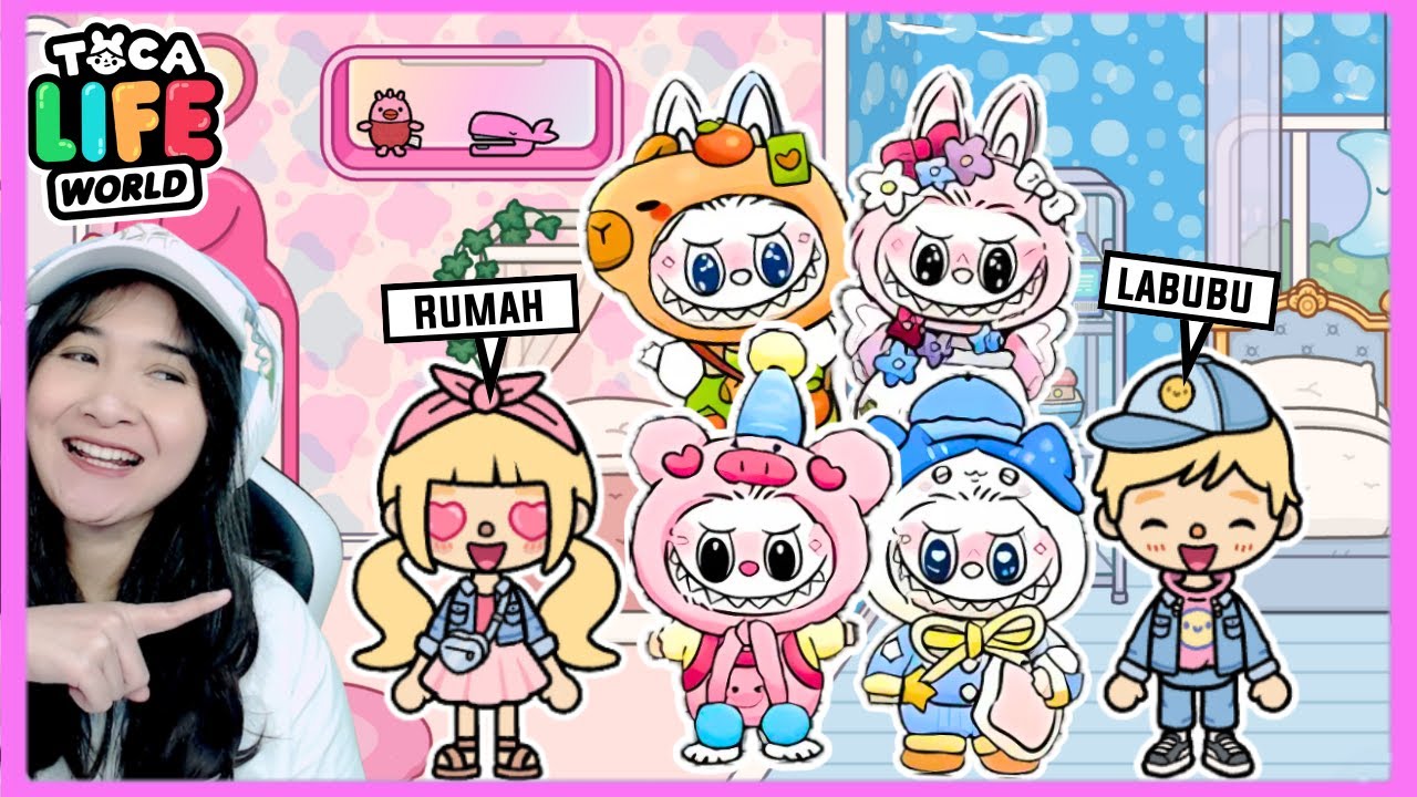 Aku dan Abangku Membuat Rumah Labubu di Toca Boca ! @bangboygamingYT ...
