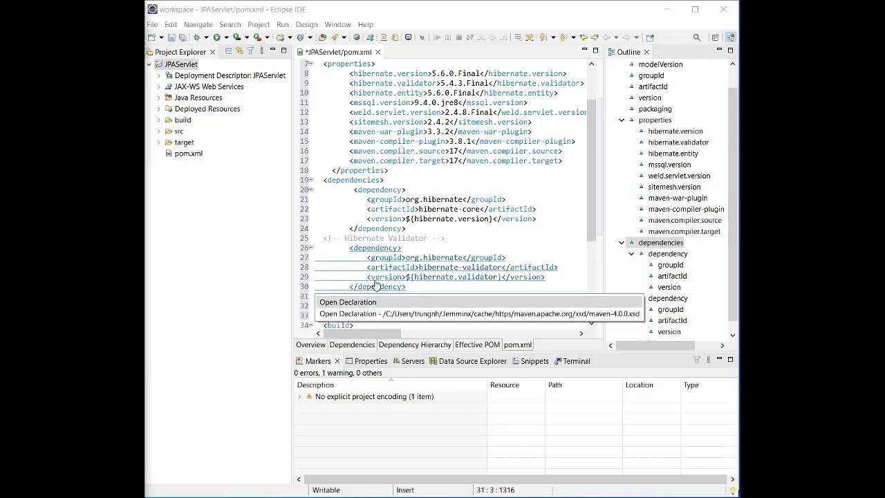 Hướng dẫn JPA trong Servlet - YouTube