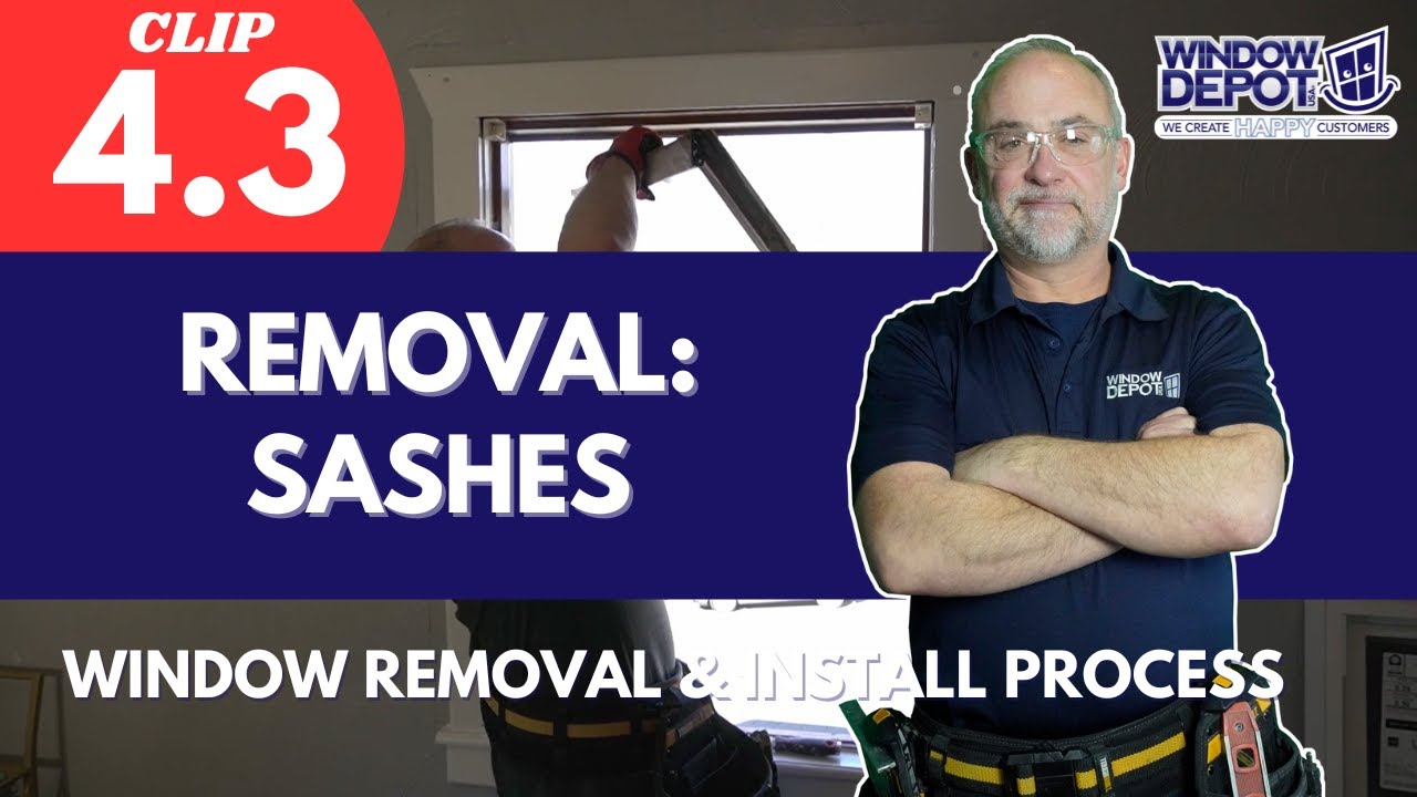4.3 Removal: Sashes - YouTube