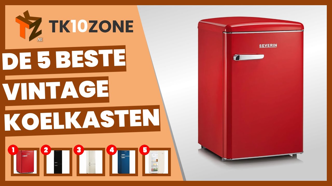 De 5 beste vintage koelkasten - YouTube