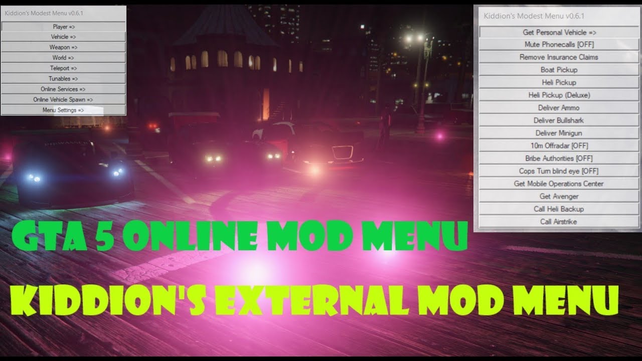 Gta online mod menu authority - soundpna