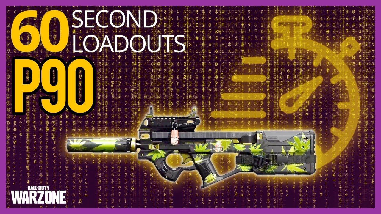 P90 Warzone Class Setup - 60 Second Loudouts - YouTube