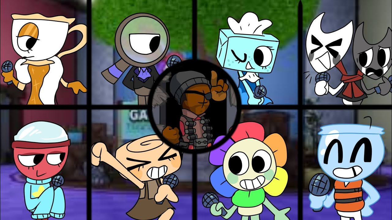 FNF Kaboom but every turn another Dandy's World toon is used - YouTube