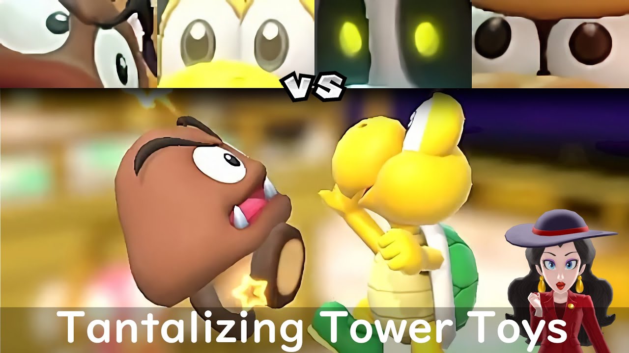 Super Mario Party Goomba and Koopa Troopa vs Dry Bones and DK #112 ...