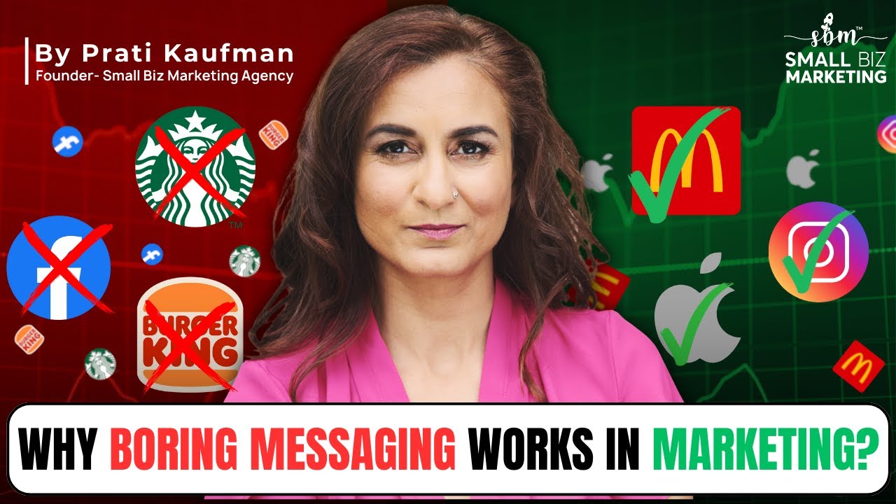 Why Boring Messaging Works As A Best Marketing Strategy? | Prati Kaufman | Business Marketing ...