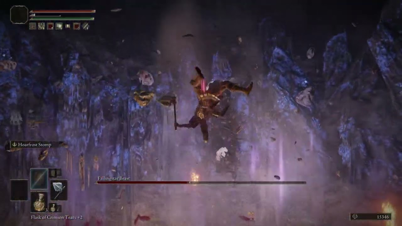 How to beat the Fallingstar Beast Boss fight in Sellia Cavern Elden ...