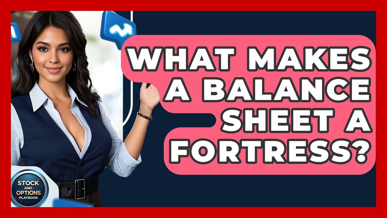 What Makes A Balance Sheet A Fortress? - Stock and Options Playbook ...