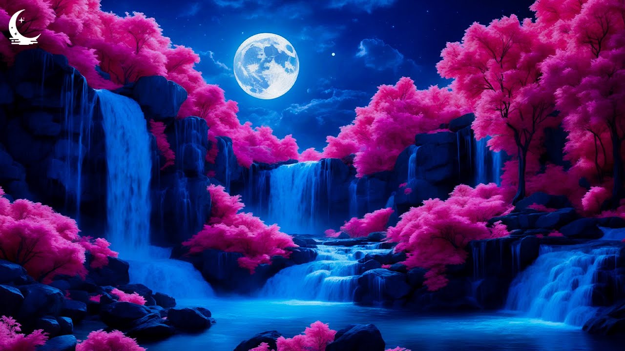 Calming Frequency Music for Deep Sleep and Relaxation, Moonlight Melody ...