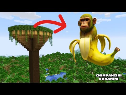 Scary CHIMPANZEE ATTACK ARRIVAL IN MINECRAFT-GAMEPLAY-COFFIN-MEME - YouTube