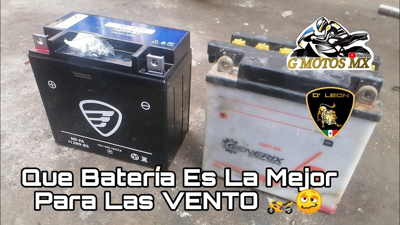 Que Batería Es La Mejor Para Las VENTO - Taller De Motos D' LEON 🦁 - G ...