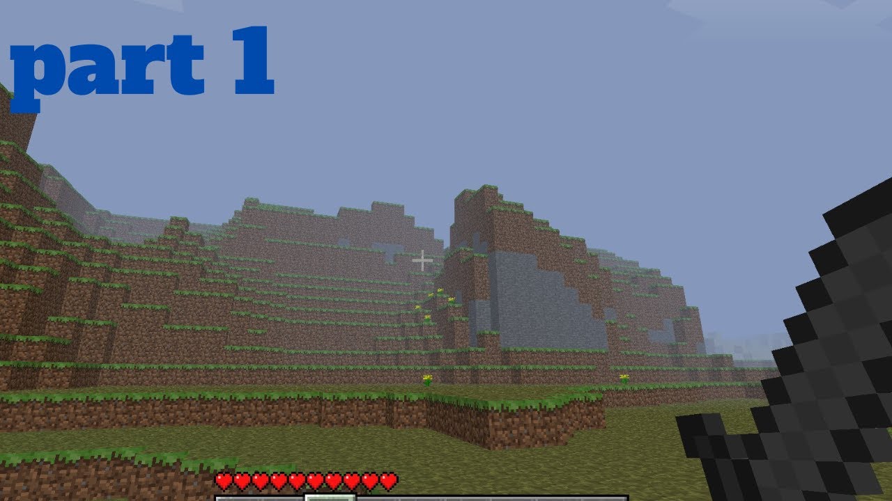 Letsplay Minecraft alpha 1.2.6 part 1 (HD) - YouTube