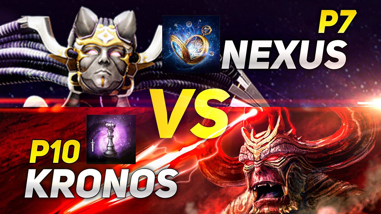 NEXUS P7 VS KRONOS P10 | %1860 Armor %3119 HP Gols. Max Melee & Elemnt ...