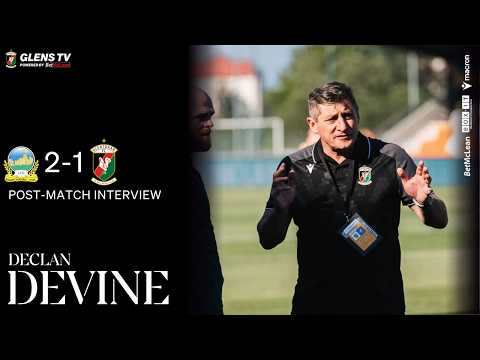Post-Match interview | Linfield 2-1 Glentoran | 15 August 2026 - Declan Devine