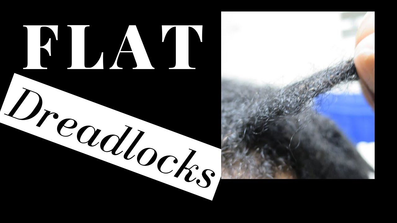 How to Fix Flat Dreadlocks with Just Water - YouTube