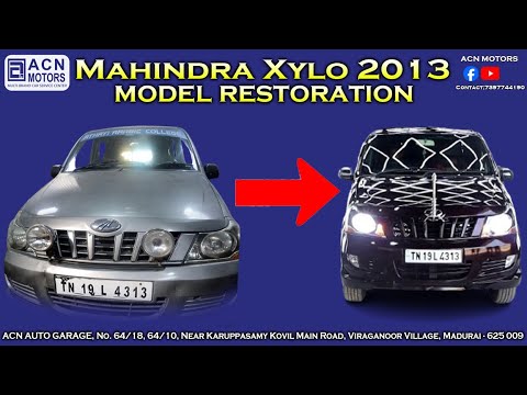 MAHINDRA XYLO 2013 RESTORATION COLOR CHANGE | MAHINDRA XYLO | ACN ...