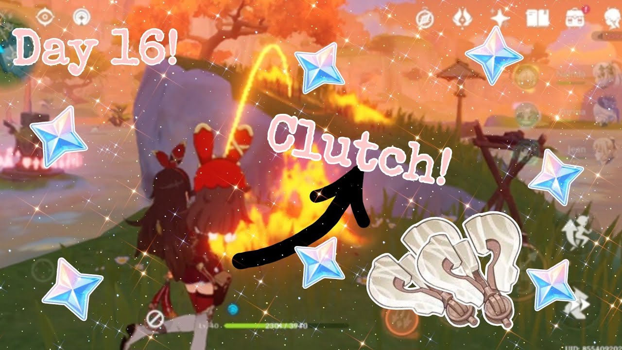 Amber came in clutch... Saving for Navia day 16! - YouTube