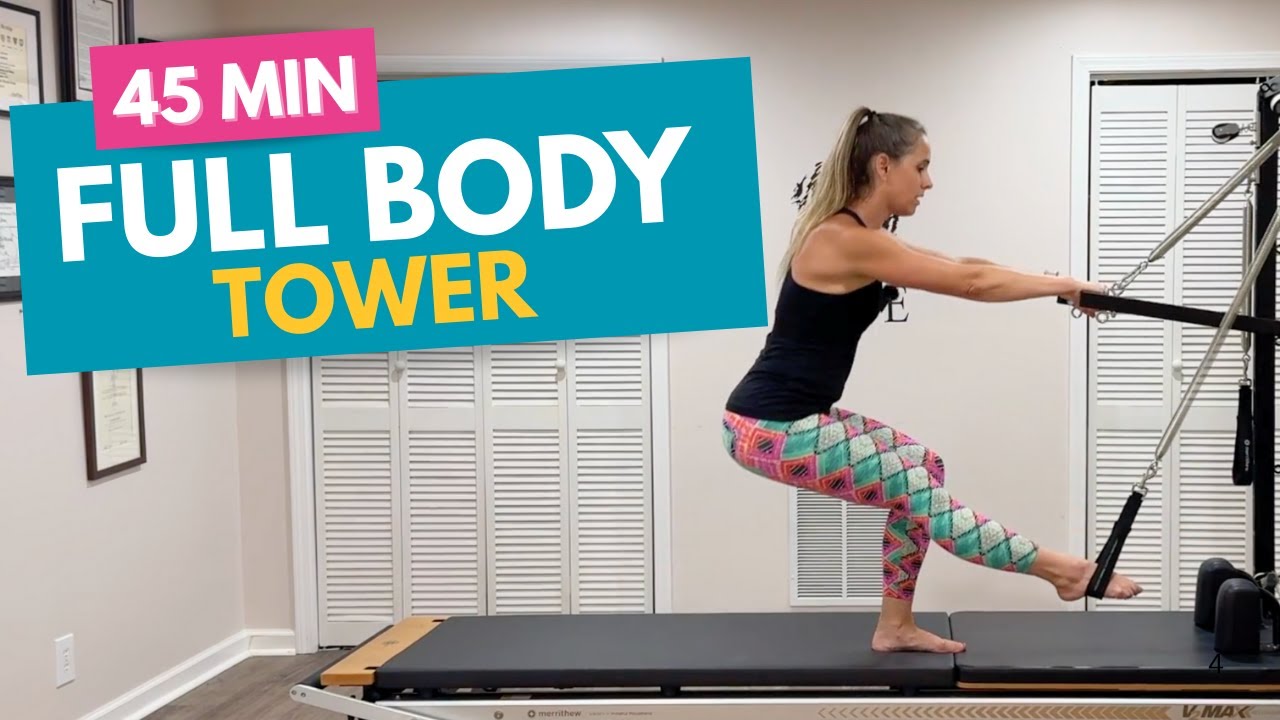 Pilates Tower Full Body Workout | 45-Minutes | Advanced | #17 - YouTube