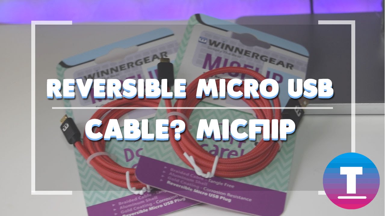 Reversible Micro USB Cable? MicFlip Unboxing and Review! - YouTube