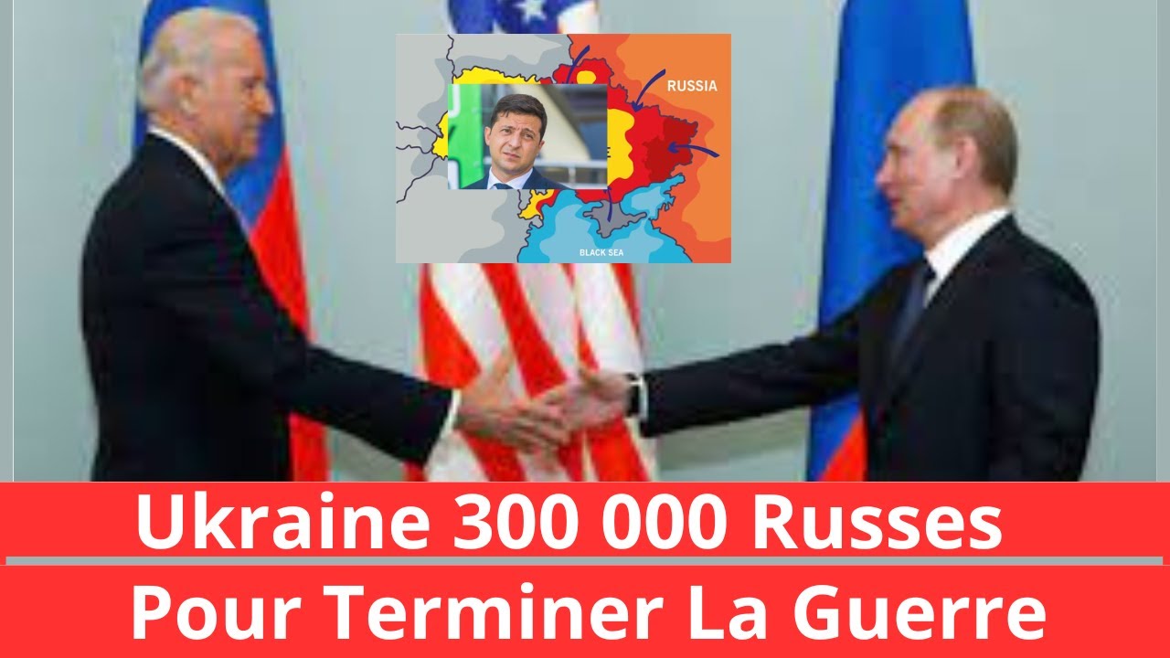 UKAINE LA GUERRE EST PERDUE 300 000 RUSSES POUR LA TERMINER - YouTube